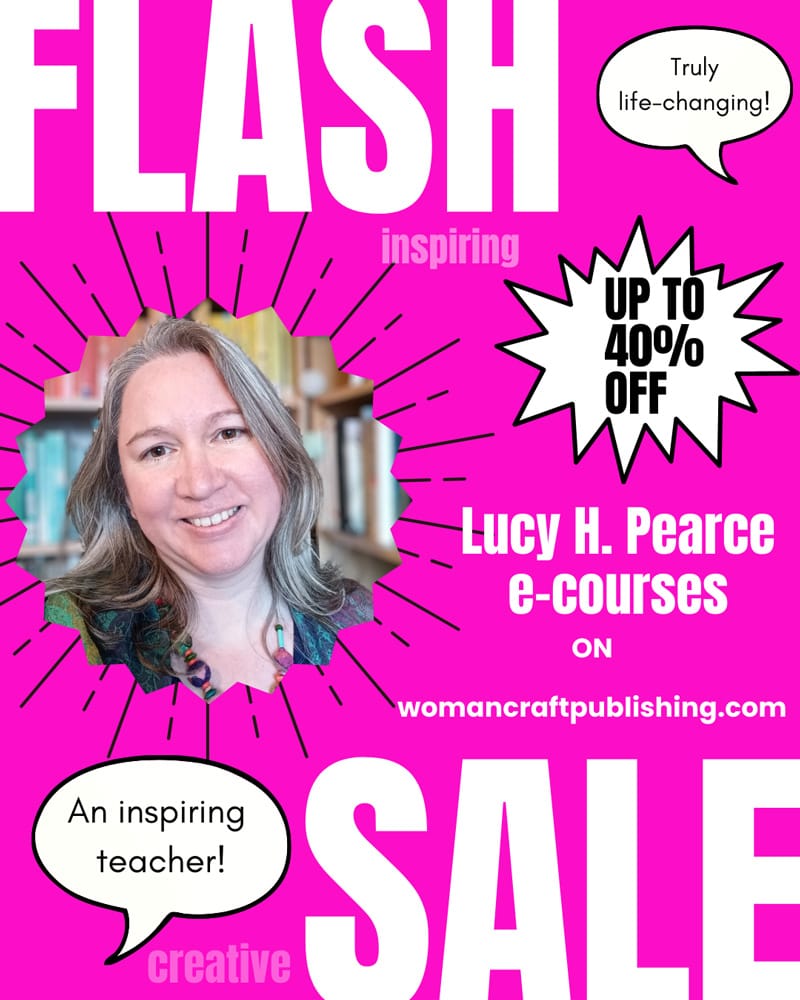 Flash sale on e-courses! - Womancraft Publishing